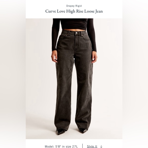 Abercrombie & Fitch | Jeans | Abercrombie And Fitch Curve Love High ...
